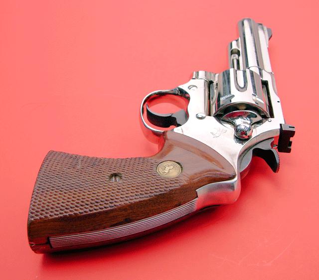 Colt Trooper Mkiii .357mag Revolver-Nickel 4 Inch For Sale at ...