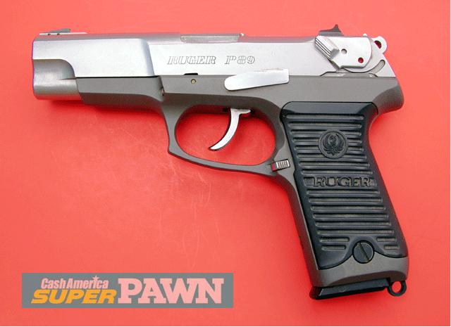 Ruger Kp89 9mm Semi Auto Pistol-Stainless For Sale at GunAuction.com ...