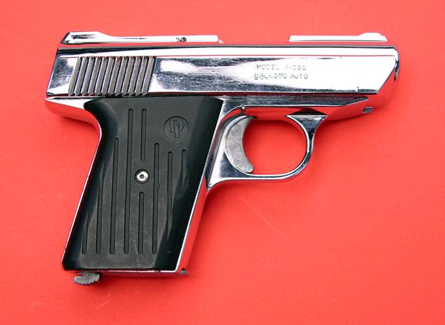 Davis Industries P-380 Semi Auto Pistol-Nickel-As Is For Sale at ...