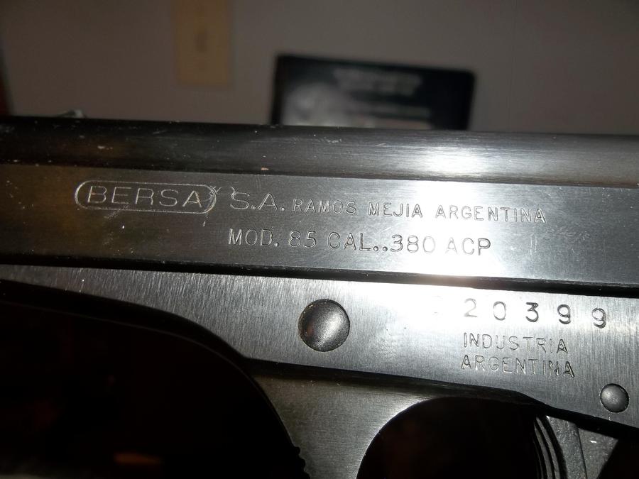 Bersa Model 85 In 380 Acp For Sale at GunAuction.com - 13092978