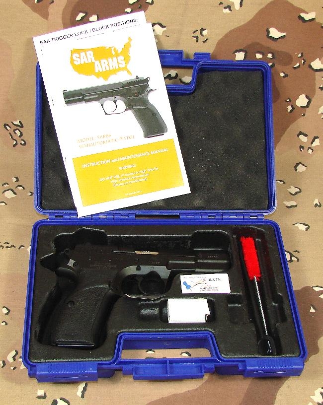 Eaa/Witness/Sar B6 Hawk 9mm (Eaa00sarb6) 9mm Luger For Sale at GunAuction.com - 14167011