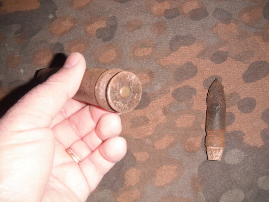 Ww2 German Relic 20mm Shell & Round Bulge 1945 For Sale at GunAuction ...