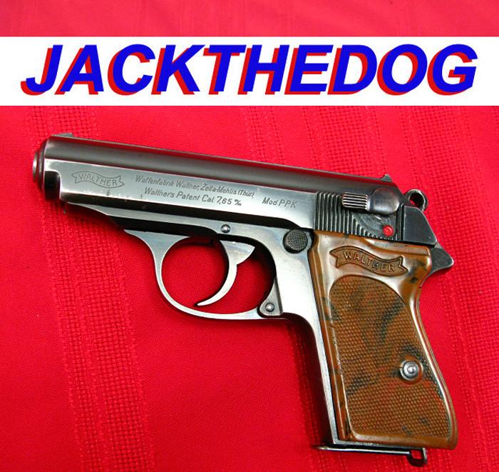 WALTHER - PPK Nazi Era Rare SS issue with Muzzle Numbered Slide! NO RES!