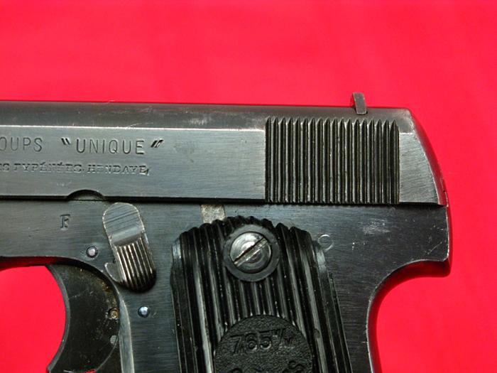 French Unique - Model 17 Wwii Nazi Occupation Pistol...Matching ...