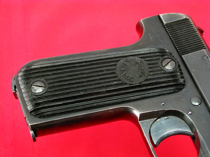 French Unique - Model 17 Wwii Nazi Occupation Pistol...Matching ...
