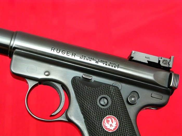 Clark Custom Guns - Ruger Mkii .22 Lr...5.5`` Match Barrel, Bomar Sight ...