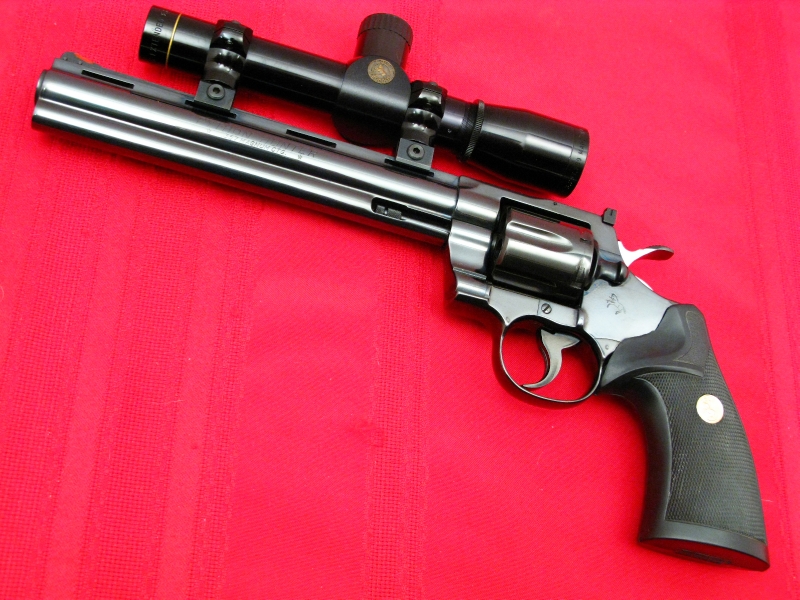 Colt Python Hunter .357 8-Inch W/ Factory Leupold Scope...As New In ...