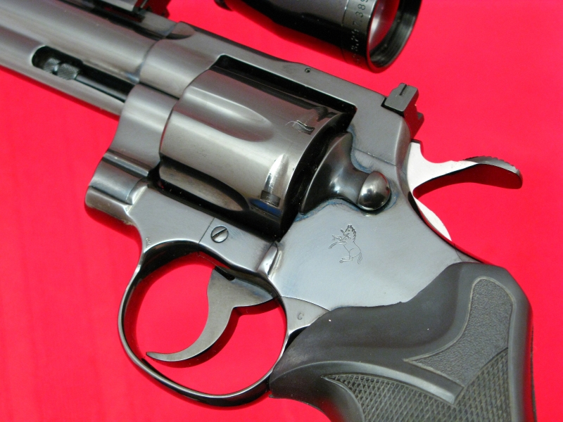 Colt Python Hunter .357 8-Inch W/ Factory Leupold Scope...As New In ...