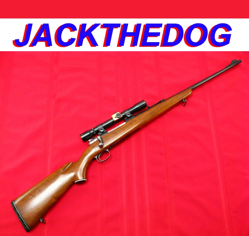 JC HIGGINS - MODEL 50 .30-06 FN Mauser Action Mfd in BELGIUM in 1950's ...