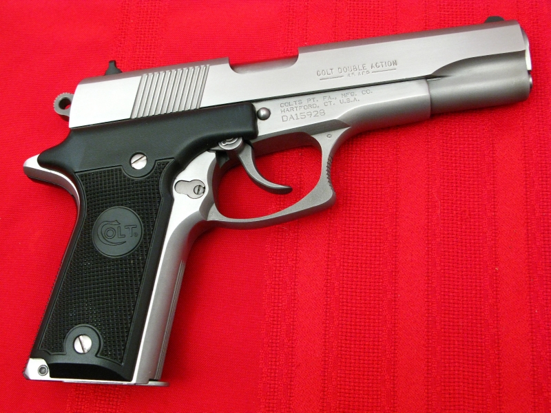 Colt - Double Eagle Series 90 .45 Acp Stainless Double-Action 1911 ...
