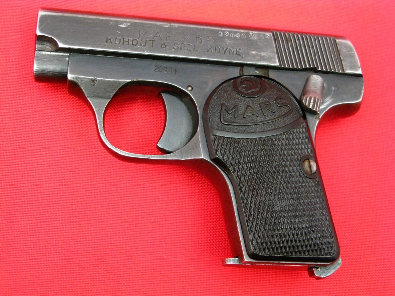 Kohout & Spolecnost - 'Mars' Scarce Wwii Era Czech Pistol, `42 Dated ...