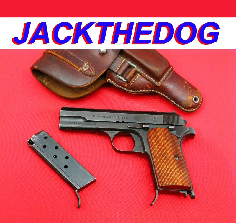 Hungarian - Femaru M37 Wwii Nazi Luftwaffe...All Original W/ 2 Matching ...