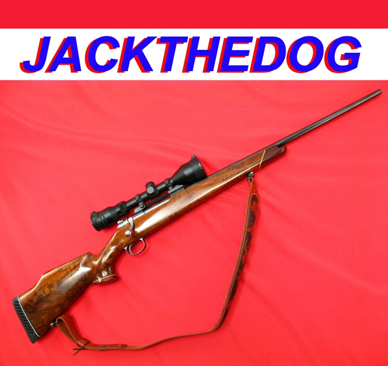 Jc Higgins / Fn Model 50 .270 Win W/ Gorgeous Custom Stock & 2x7 Scope ...