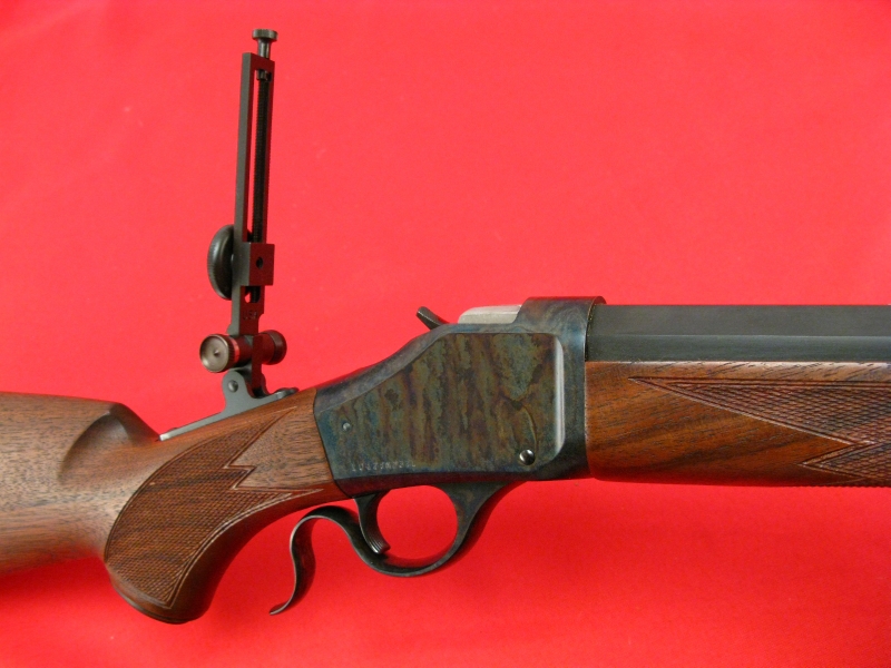 Browning - Model 1885 Bpcr .45-70 High Wall...1/2 Rnd Hvy Bbl, Vernier ...