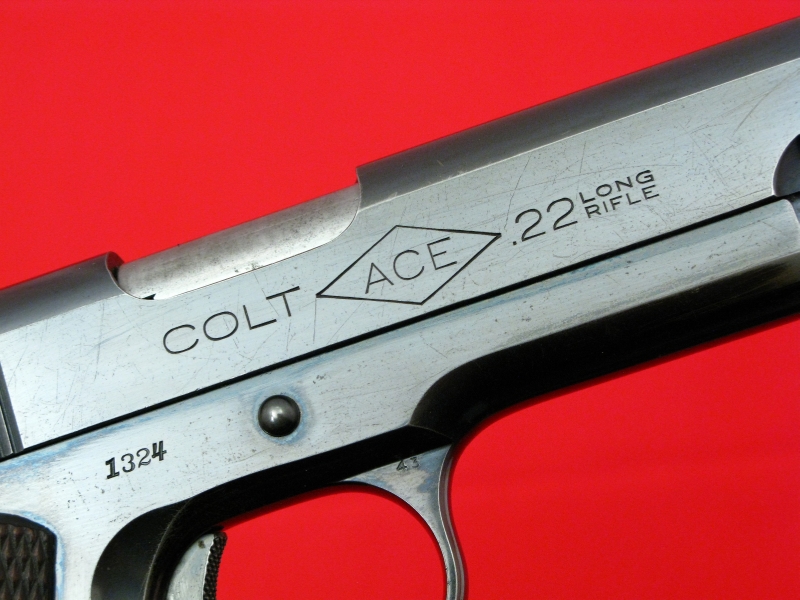 Colt - Ace Pre-War .22 Lr 1911 Excellent Original, 1st Year Pistol, Mfd ...