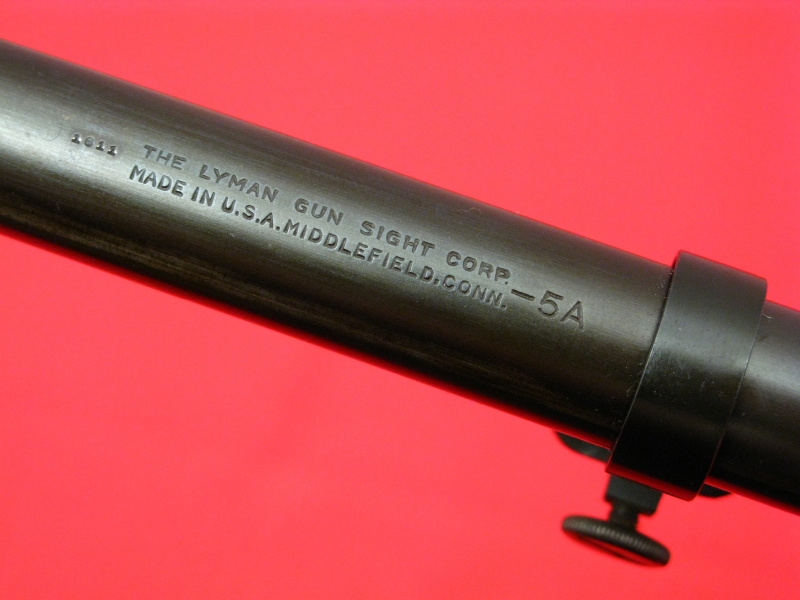Lyman Model 5a Usmc M1903 Sniper Scope...Nice Shape...No Reserve For Sale at GunAuction.com ...