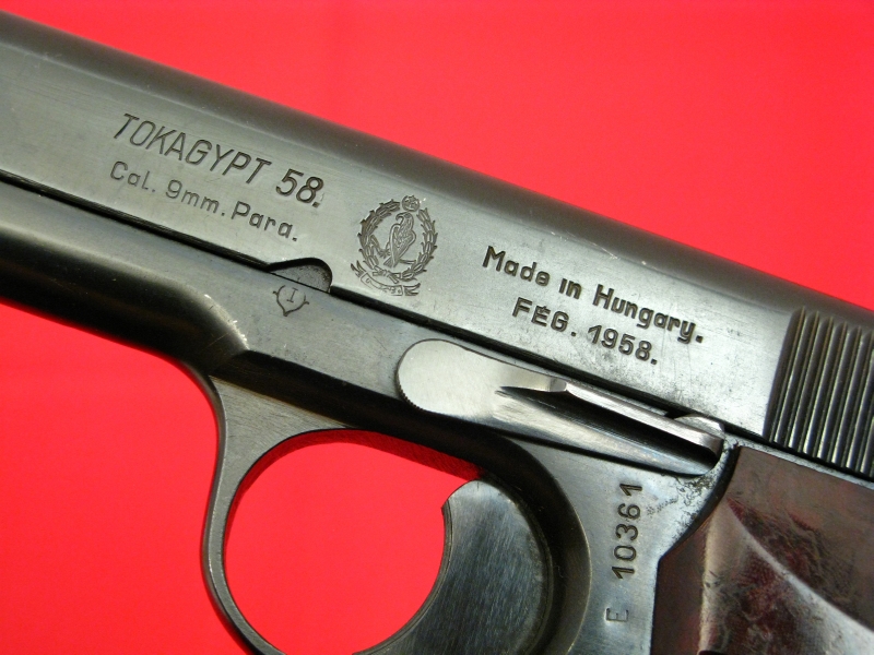 Hungarian Feg Tokagypt M1958 9mm...Scarce Tokarev Variant, Matching ...