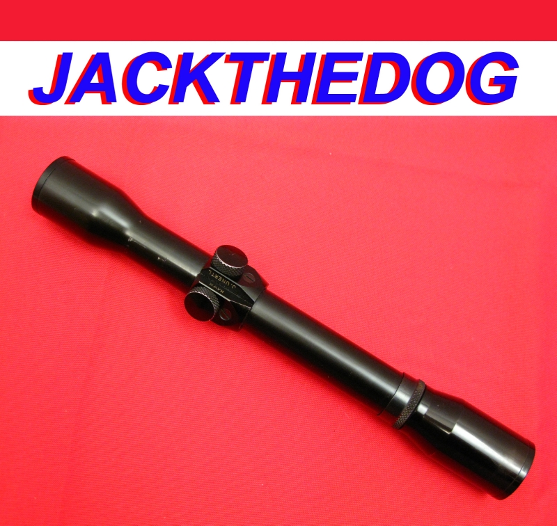 J. Unertl - Hawk 4x Vintage Rifle Scope...Good Condition, No Reserve ...