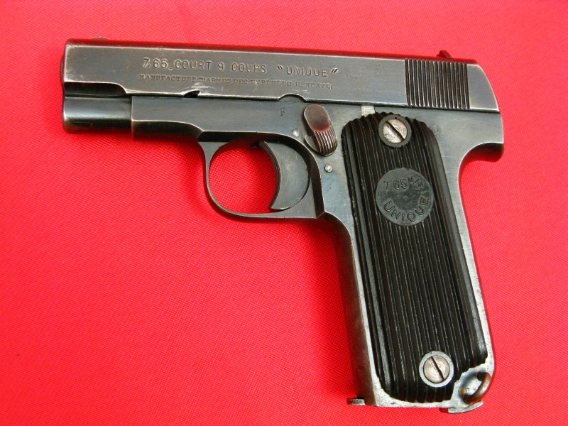 French Unique - Model 17 Wwii Nazi Occupation Pistol W/ Original ...