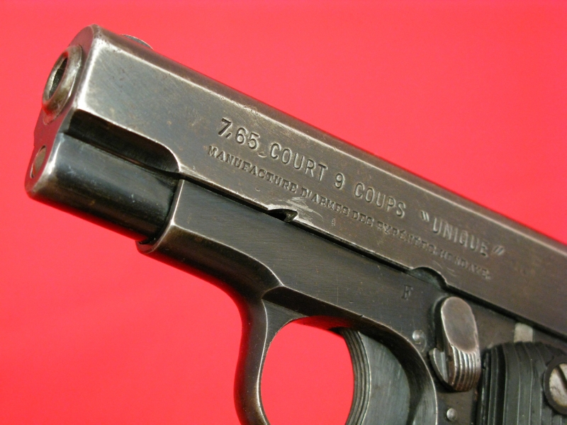 French Unique - Model 17 Wwii Nazi Occupation Pistol W/ Original ...