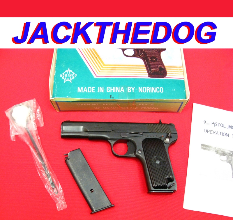 Norinco Model 213 9mm Tokarev...Like New In Box W/ 2 Matching Mags...N ...