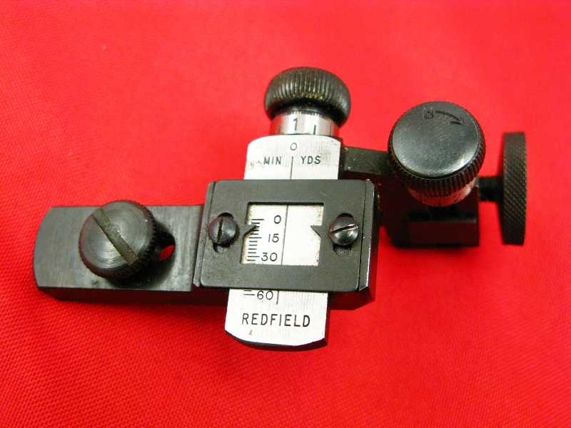 Redfield Olympic Target Sights Front & Rear W/ Inserts...Excellent...No ...