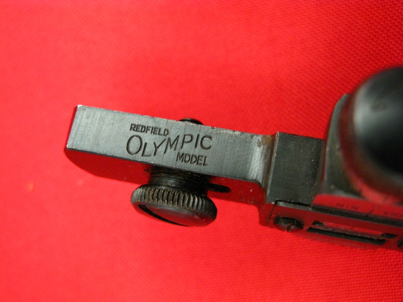Redfield Olympic Target Sights Front & Rear W/ Inserts...Excellent...No ...