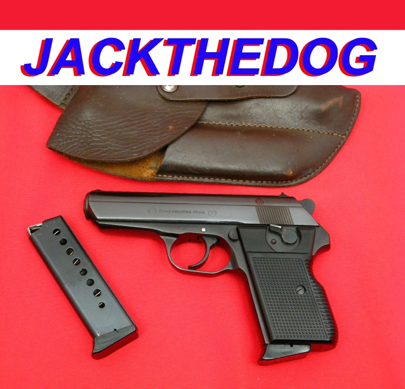 Cz Model 50 7,65mm (.32acp) Cold-War D/A Pistol...Mfd 1952...Nice Rig ...