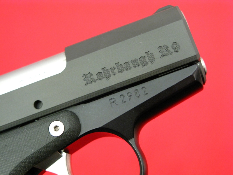 Rohrbaugh R9s 9mm Para Super-Subcompact, Ultra Quality...As New In Box ...