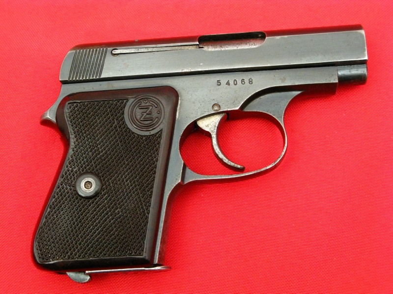 Cz - Model 1945 'Cz45' Dao 6,35mm...Nice Complete Rig, Mfd 1947...C&R ...