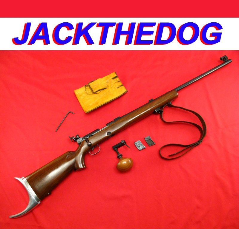 Winchester Model 52-C .22lr Freeland Hook & Palm Rest, Lyman Sights ...