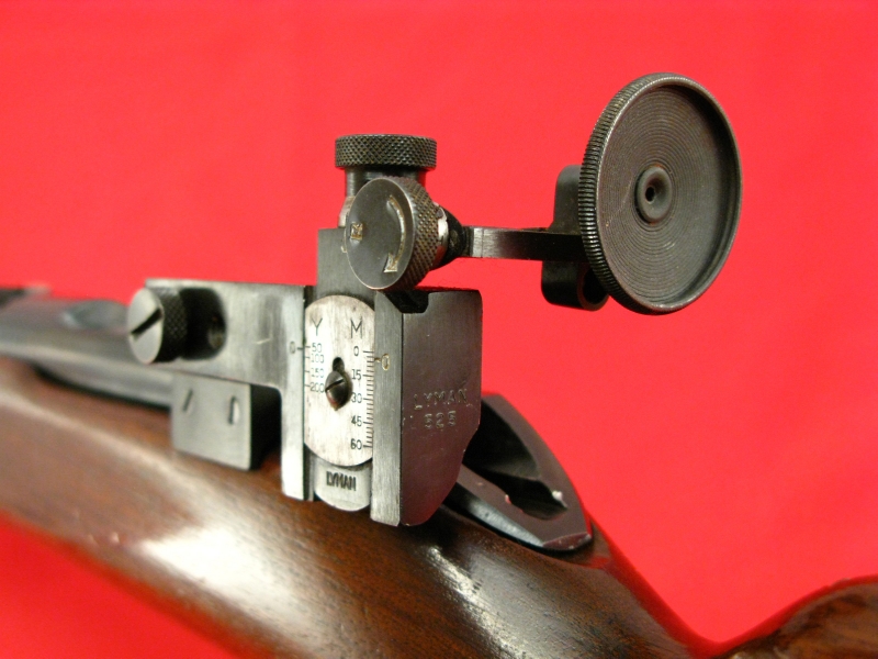 Winchester Model 52-C .22lr Freeland Hook & Palm Rest, Lyman Sights ...