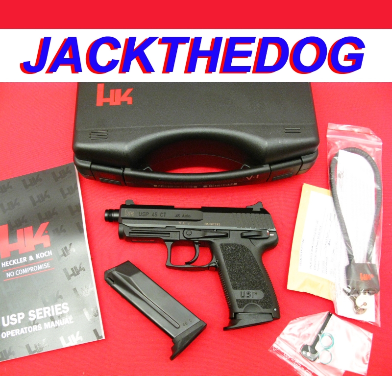 Heckler & Koch Hk Usp 45 Ct .45 Acp Compact Tactical W/ Night Sights ...
