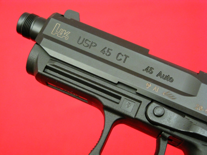 Heckler & Koch Hk Usp 45 Ct .45 Acp Compact Tactical W/ Night Sights ...