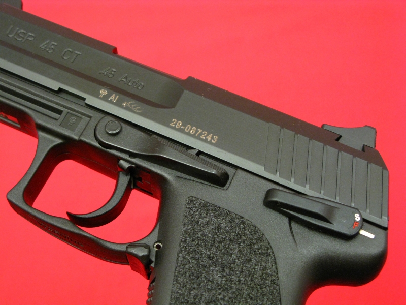 Heckler & Koch Hk Usp 45 Ct .45 Acp Compact Tactical W/ Night Sights ...