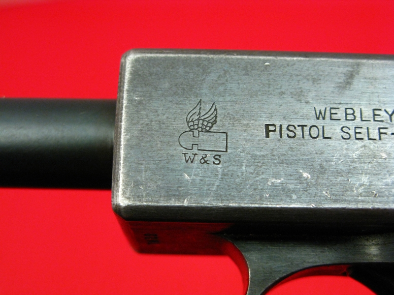 Webley & Scott Model 1913 Self-Loading Pistol .455 Mk 1 N Wwi British ...