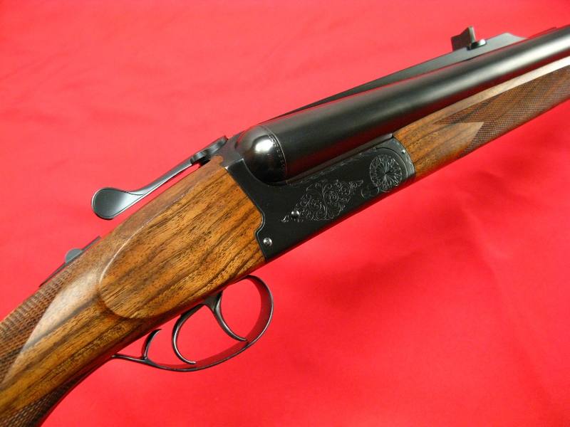 B. Searcy & Co Double Rifle .470 Nitro Express...Excellent In Case...No ...