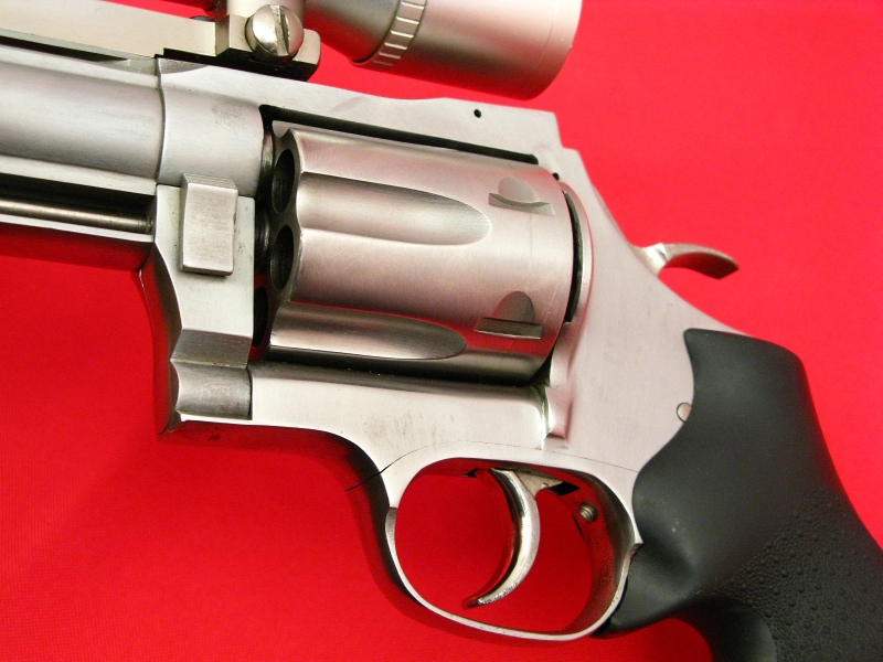 Dan Wesson Arms Model 7445 .445 Super Mag...Stainless W/ B&L Scope...No ...