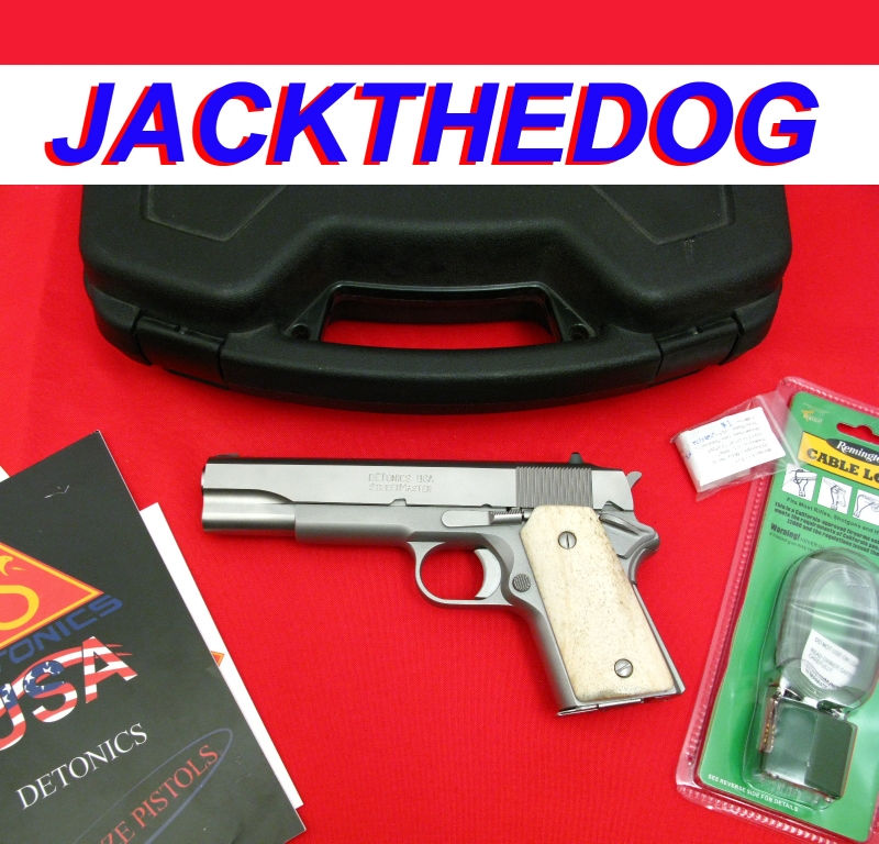 Detonics Streetmaster .45 Scarce 5" Slide & Officer`S Frame...As New In ...