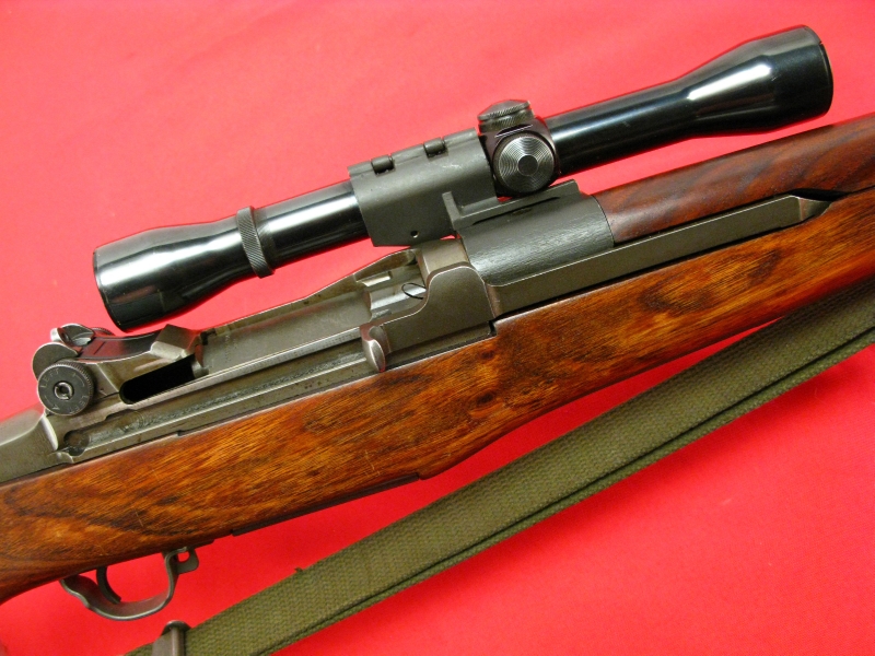 Springfield Garand M1d Sniper Rifle...W/ 1-Inch Mount...Good Shape, C&R ...