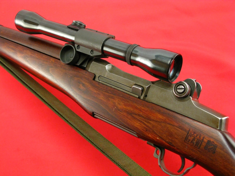Springfield Garand M1d Sniper Rifle...W/ 1-Inch Mount...Good Shape, C&R ...