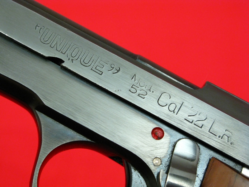 French Unique Model 52 .22 Long Rifle...98 Original Finish...No Resv ...