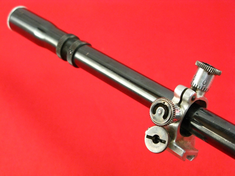 J.W. Fecker Champion 20x 1950`S Competition Rifle Scope W/ Mounts In ...