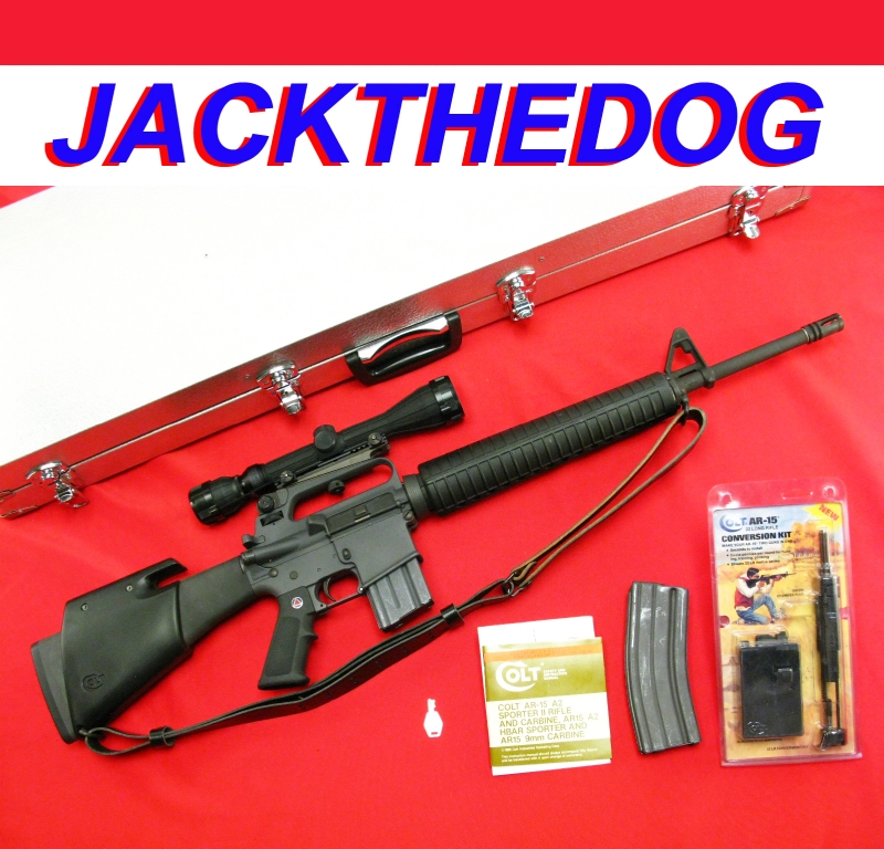 COLT ~ AR-15A2 DELTA HBAR .223 PRE-BAN Factory Scope, Case, Sling, .22 ...