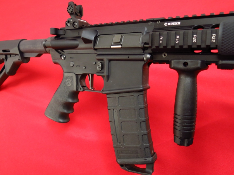 Ruger Sr-556 Gas Piston Ar Custom W/ Cmc Trigger, Magpul, Etc...As New ...