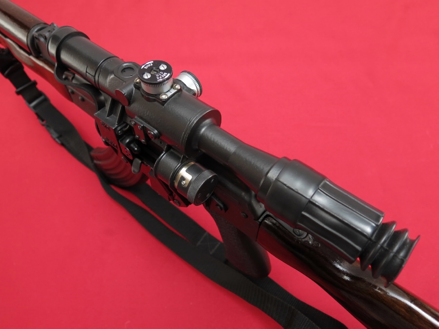 Romanian Sar-1 Ak-47 Akm 7.62x39...Soviet Pso Scope, Folding Stock ...