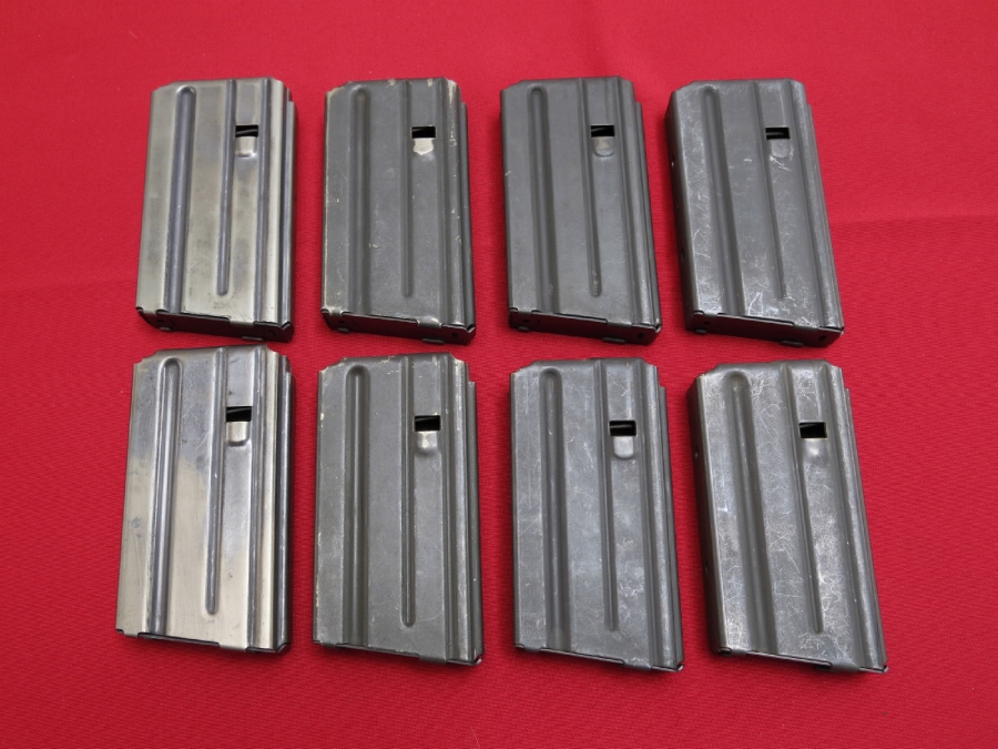 8 Ar-15/M16 20-Round Usgi Mags Adventure Line, Etc...Metal Followers ...