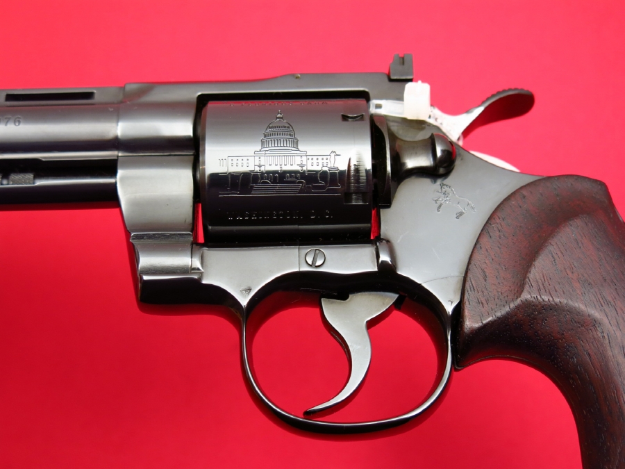 Colt U.S. Bicentennial Set 1776-1976...Python, Saa, Dragoon...As New In ...