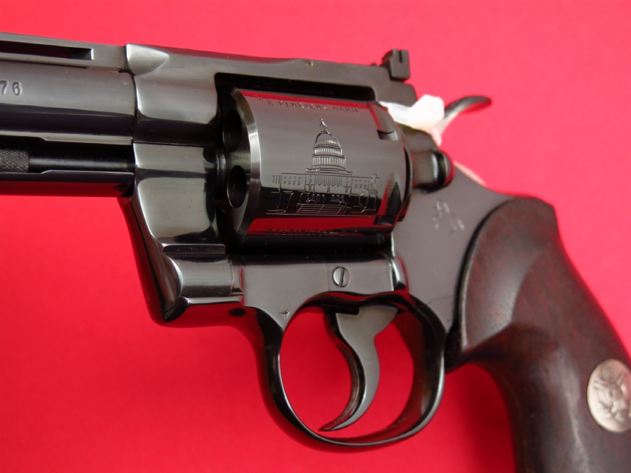 Colt U.S. Bicentennial Set 1776-1976...Python, Saa, Dragoon...As New In ...