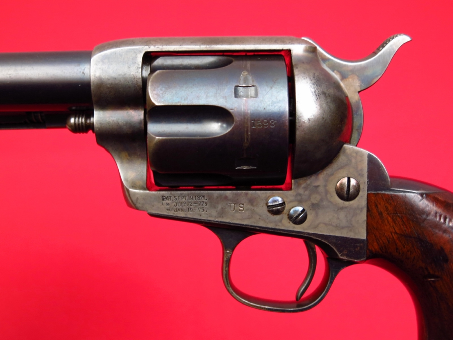 Colt Saa U.S. Cavalry Revolver 100 Original & Matching...Mfd 1890 ...